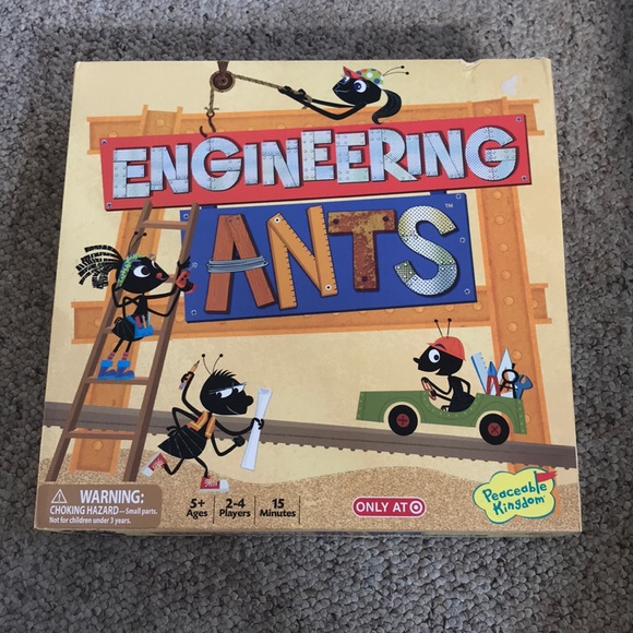 Peaceable Kingdom | Other | Last One Engineering Ants Board Game | Poshmark